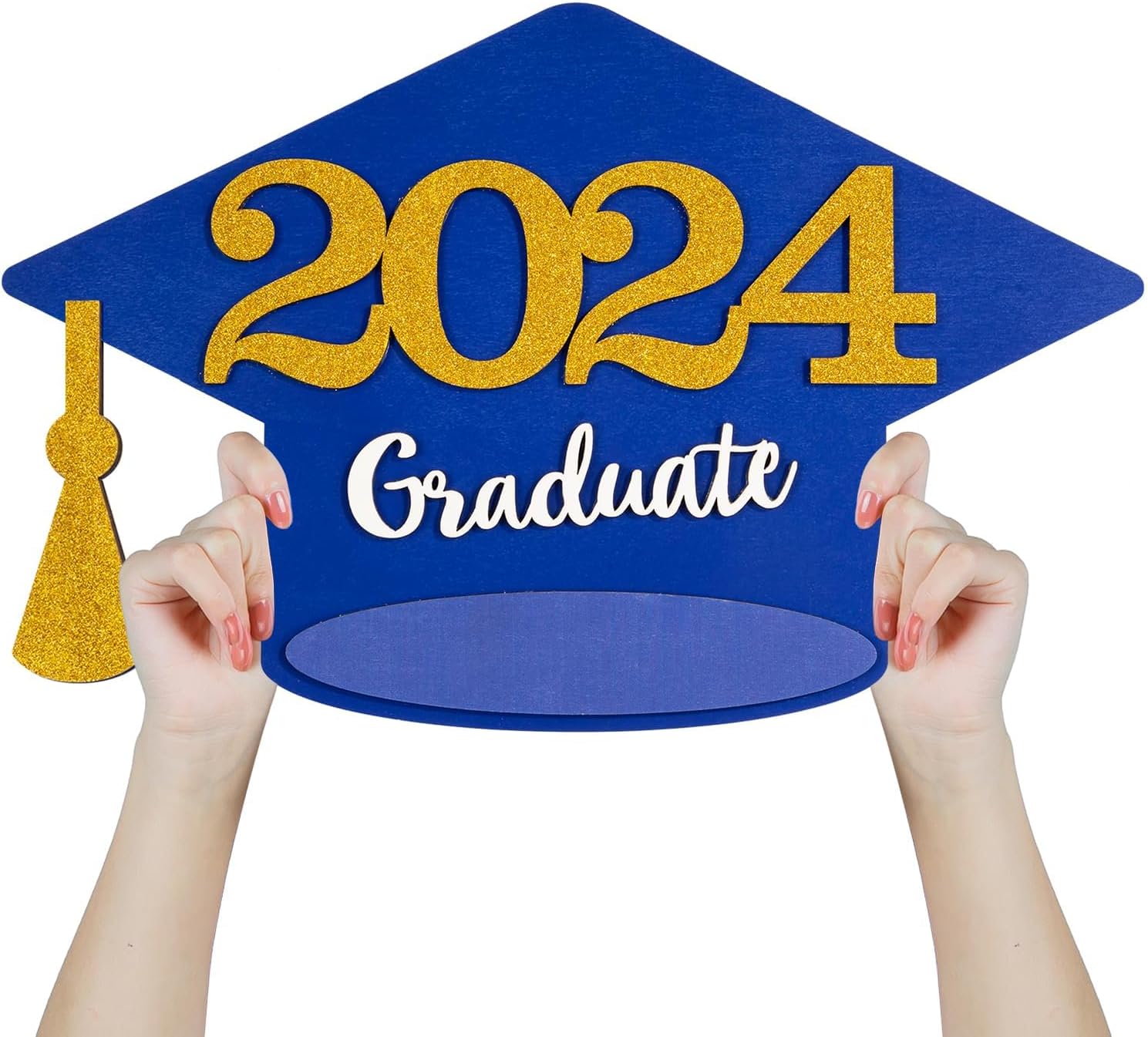Amazon.com: Graduation Party Decorations for Class of 2024 - Blue Gold ...