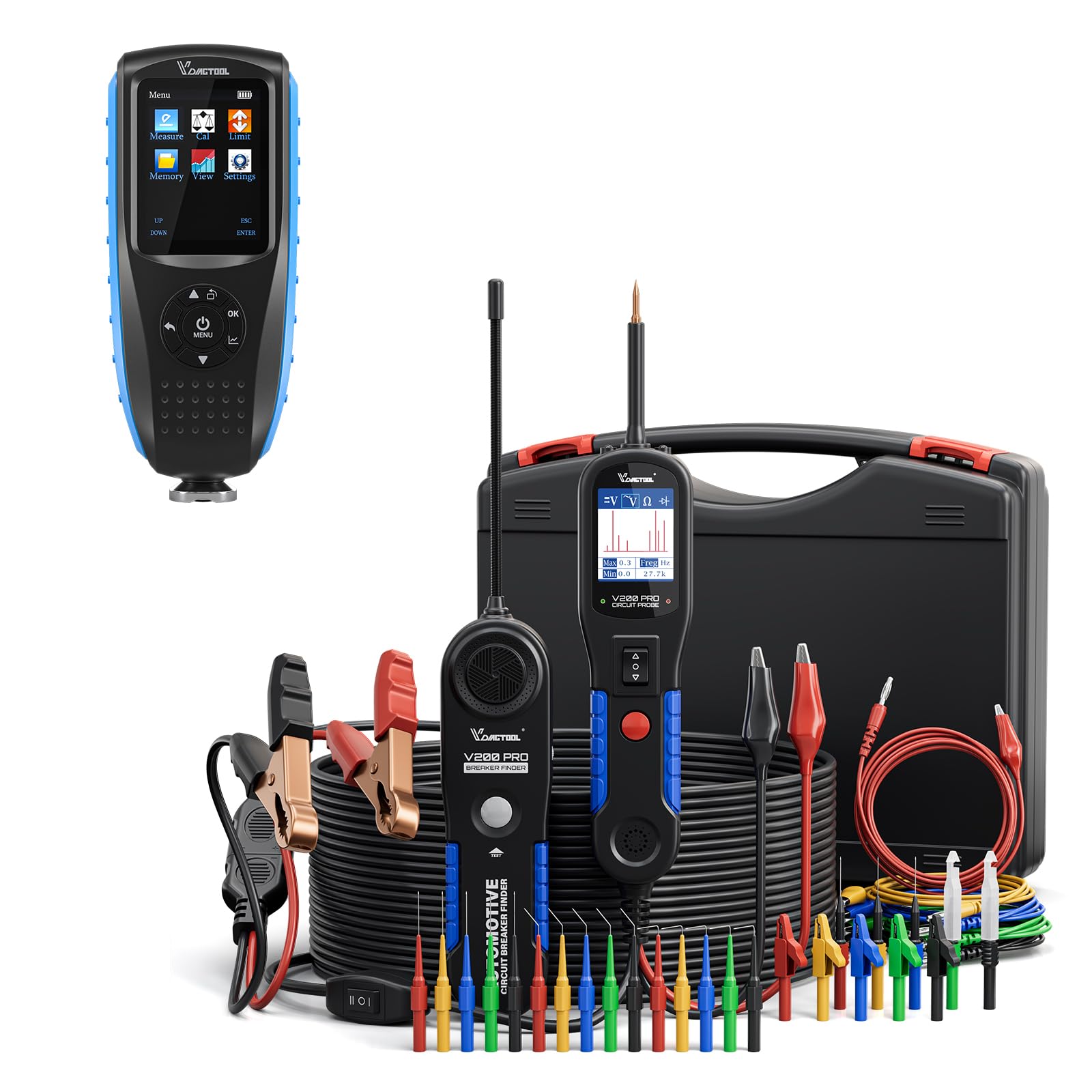 VDIAGTOOL V200 PRO Upgrade Kit Automotive Power Circuit Probe Tester ...