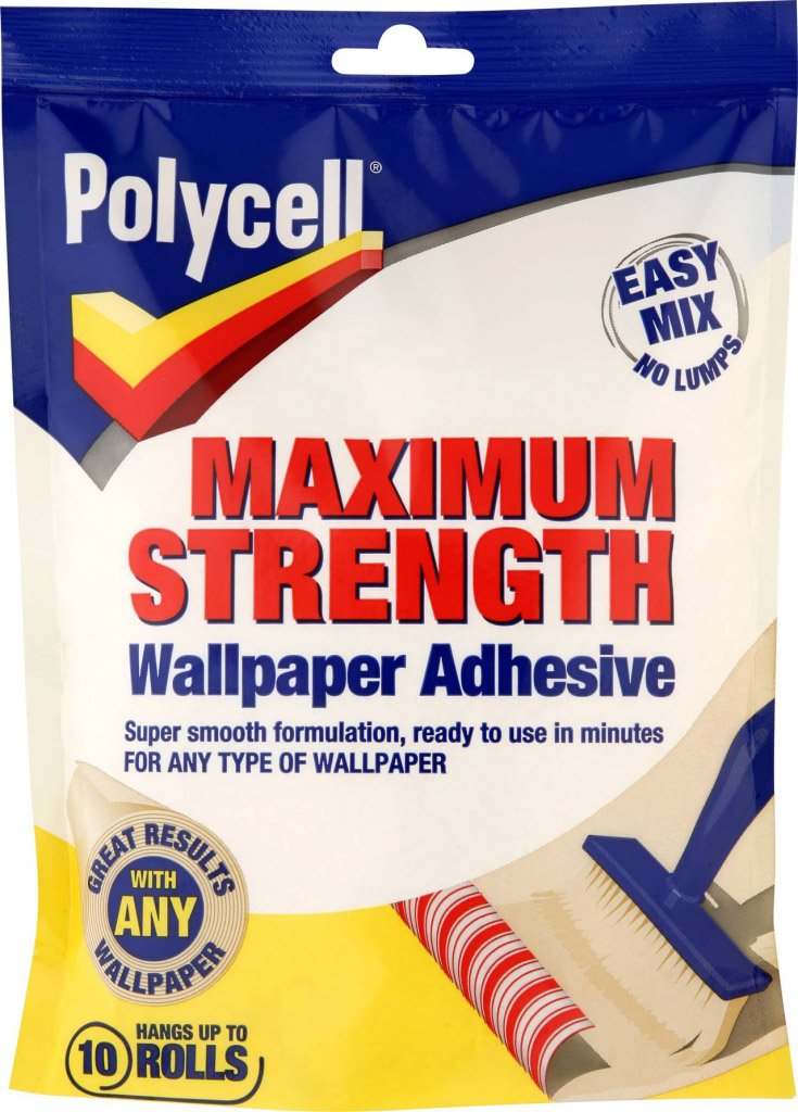 Polycell Maximum Strength Wallpaper adhesivo 10 Rollo : Amazon.es ...