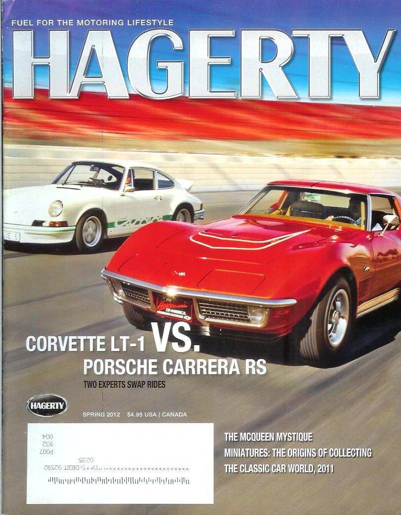 HAGERTY Magazine - Spring 2012: Corvette vs Porsche, Steve McQueen, and ...