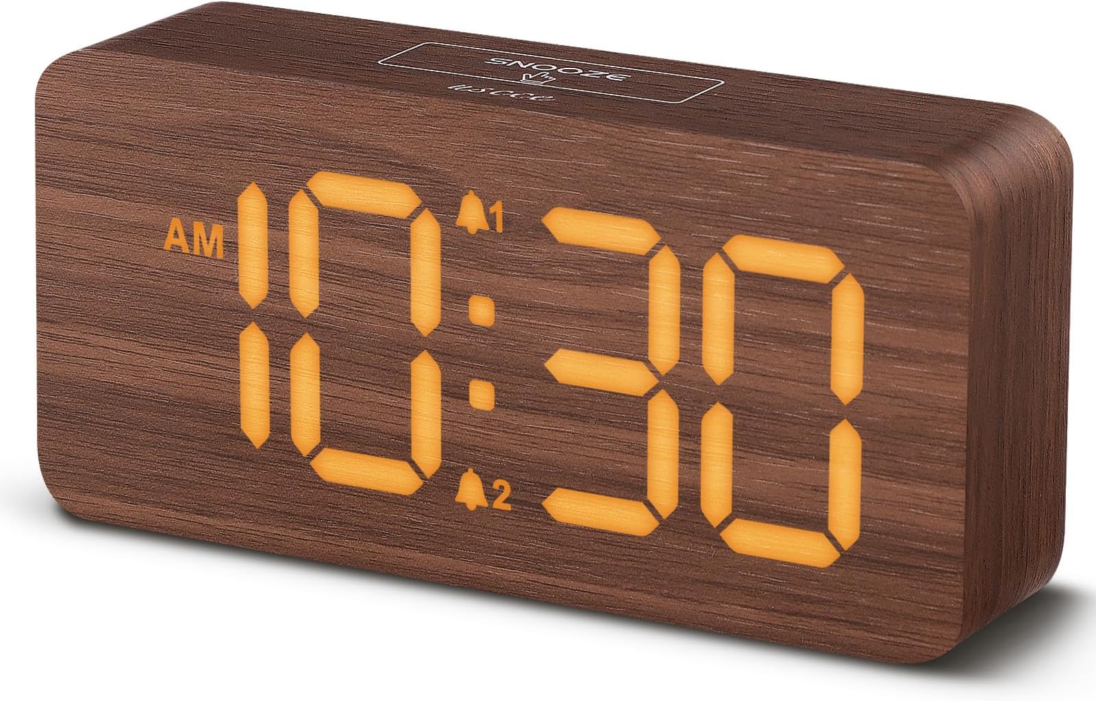 Amazon.com: Smart Cute Digital Alarm Clock Snooze Wake Up Desk Clock ...