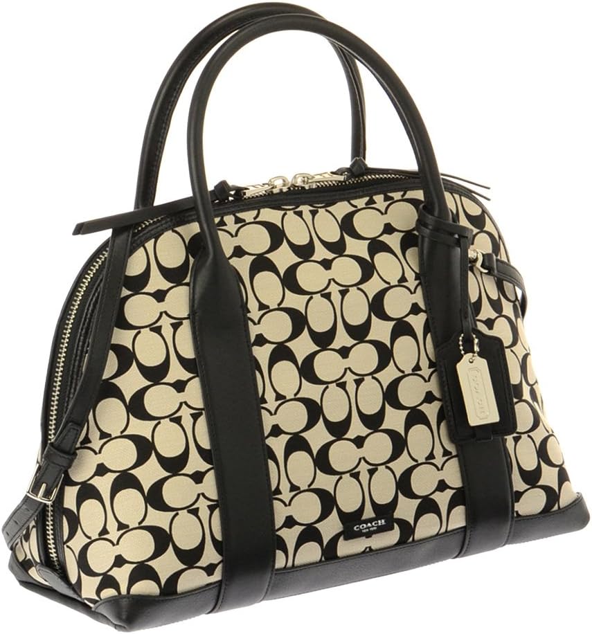 Amazon.co.jp: (コーチ) COACH シグネチャー ブリーカー プレストン サッチェル ハンドバッグ(ショルダー付) 30160 ...