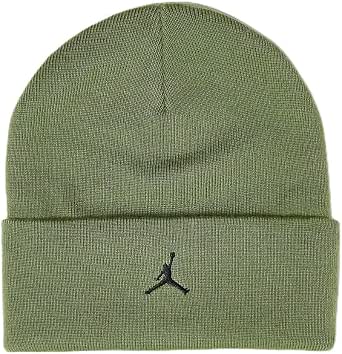 Nike Adults Unisex Jordan Beanie Hat FN4672 340 Green, Green, One Size ...
