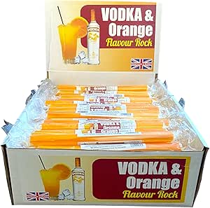 20 X Vodka Orange Rock Sticks Handmade Traditional Rainbow Classic ...