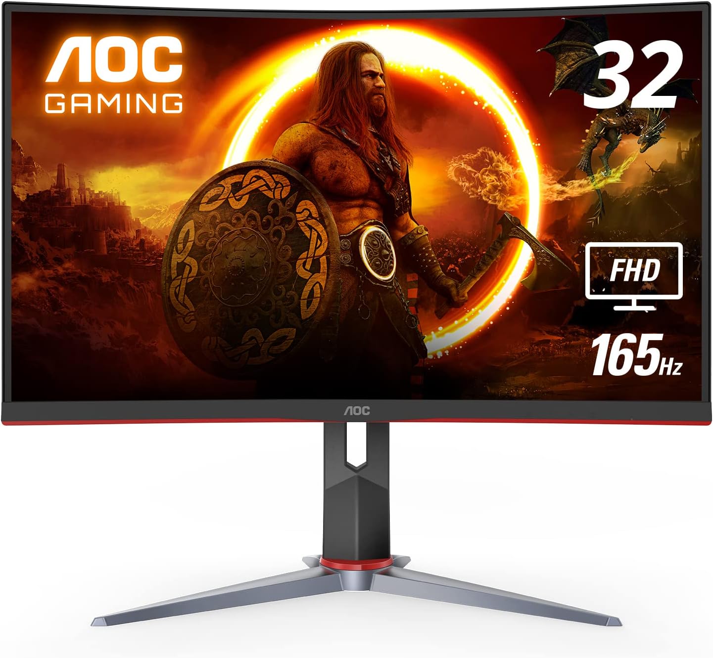 Amazon.com: Acer ED320QR S 31.5 Full HD LED Gaming LCD Monitor - 16:9 ...