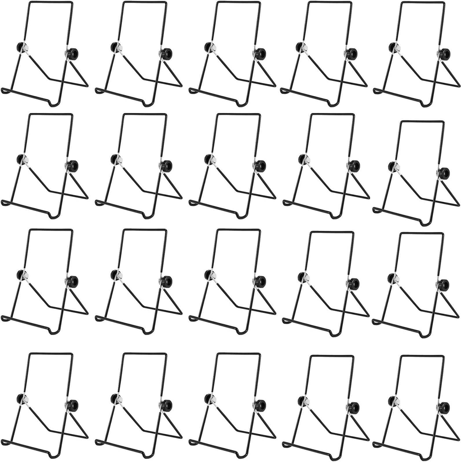 Amazon.com: Kenning 24 Pieces Adjustable Easel Stand 5.5" x 7.1" Wire ...