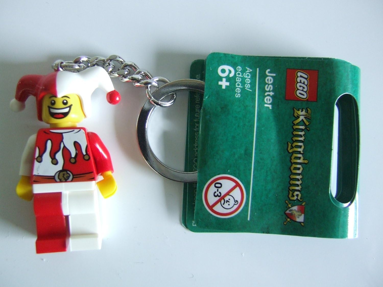 LEGO Kingdoms Court Jester Key Chain 852911 : Amazon.co.uk: Fashion
