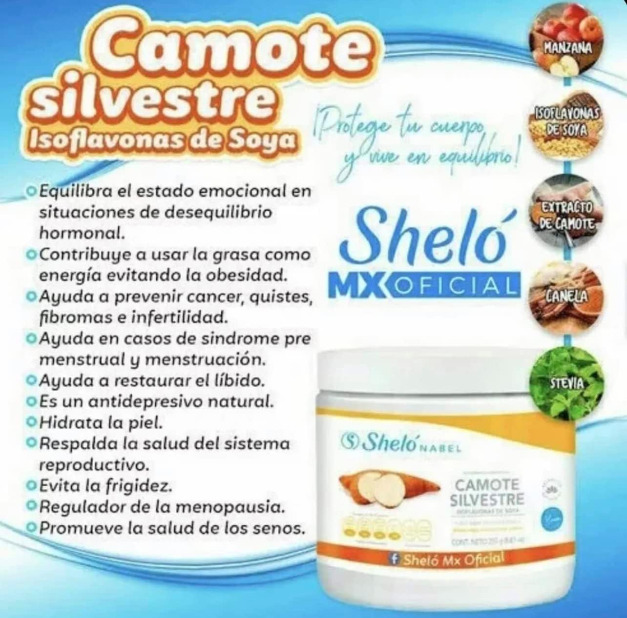 Amazon.com: SHELO NABEL CAMOTE Silvestre POLVO/Sweet Potato Powder ...