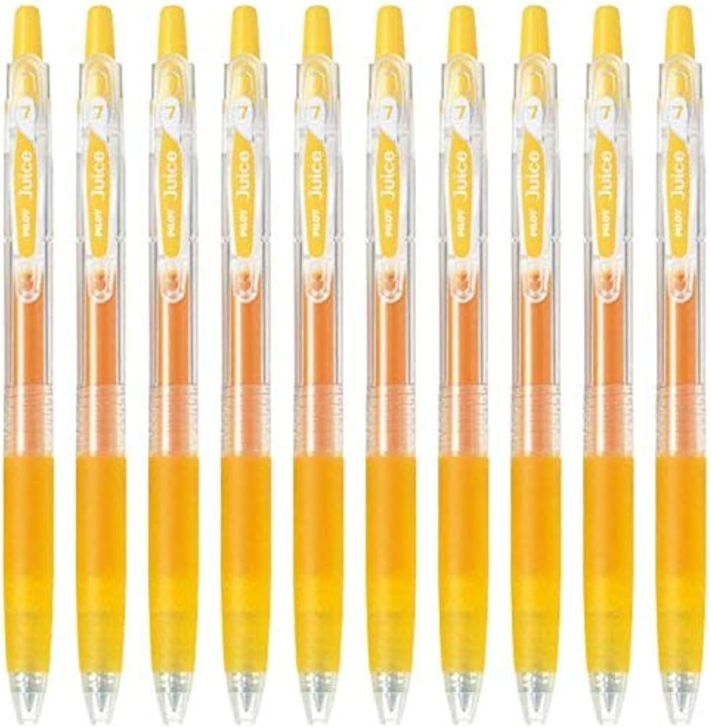 Amazon.com: HUJUGAKO 48 Pack Yellow Orange Gel Pens, 24 Colored Gel Pen ...