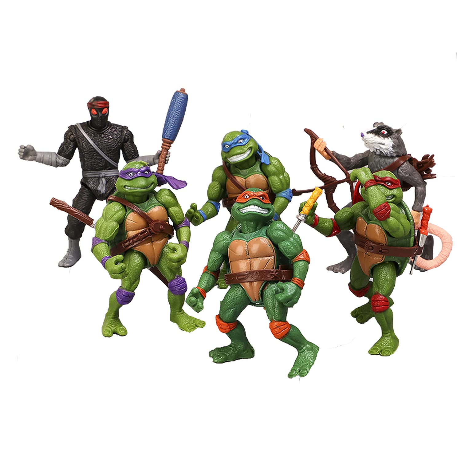 Buy Rong Teenage Mutant Ninja Turtles Action Figures Mutant Teenage ...