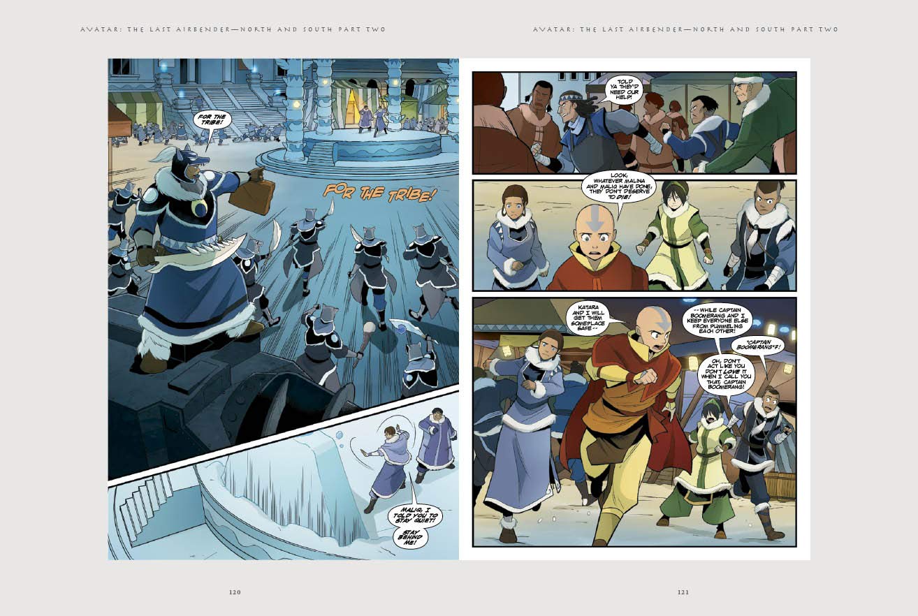 Do the omnibus library (hard cover) version of the ATLA and LOK comics ...