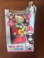 Amazon.com: Hello Kitty and Friends - 12-inch Plush Celebration Bouquet ...