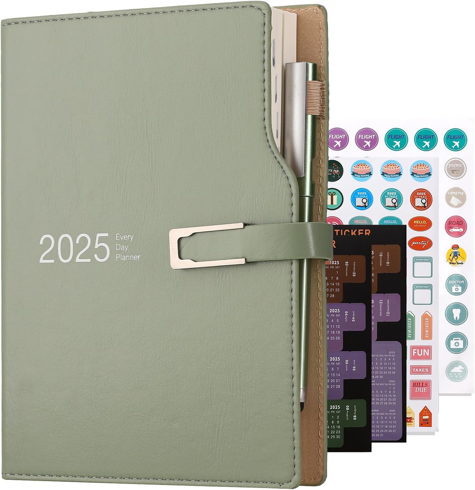 Agenda académique 2025 - Format A5 - Un jour par page - Avec ...