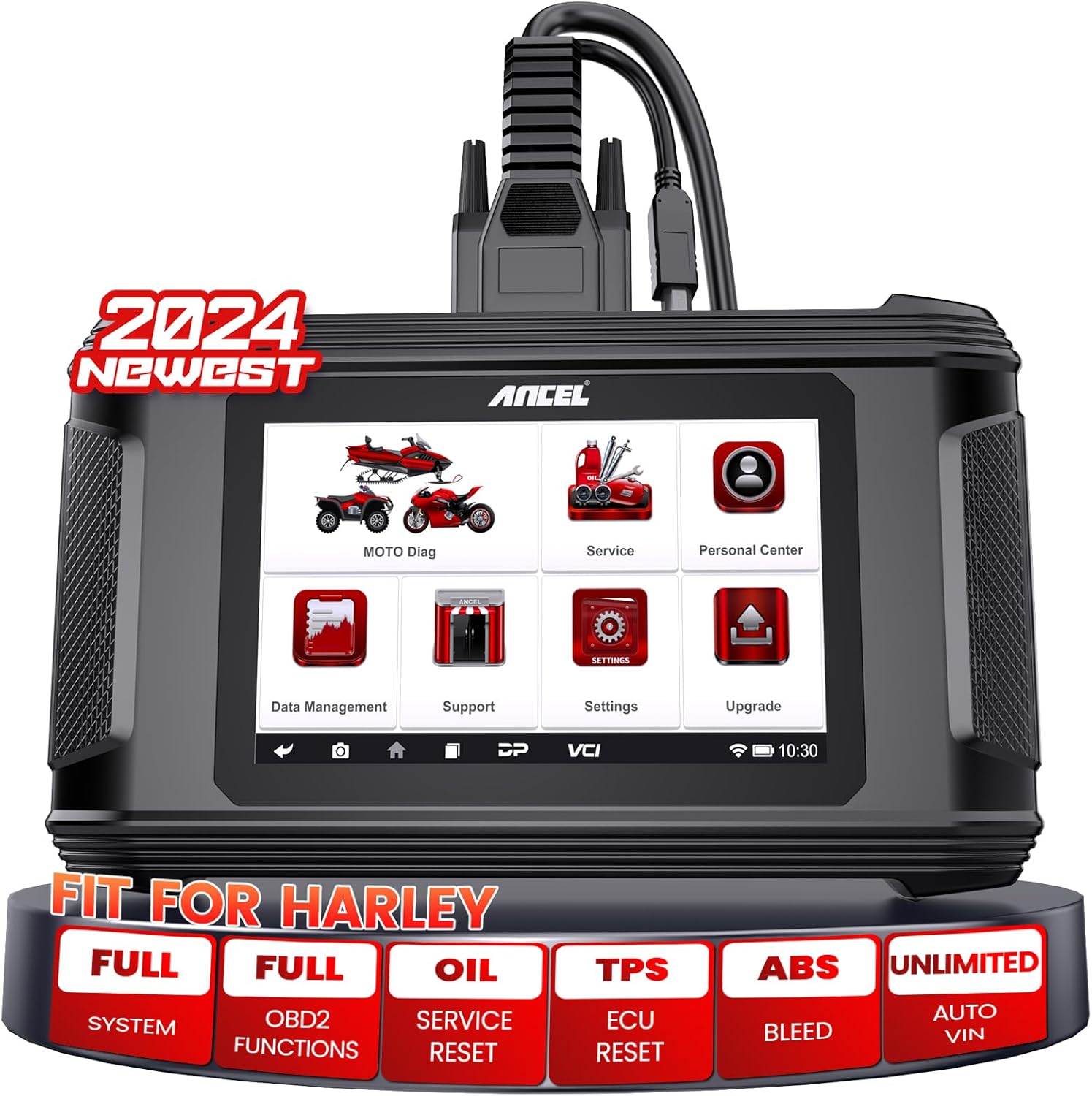 Amazon.com: ANCEL MT510 for Harley Motorcycle Diagnostic Scan Tool ...