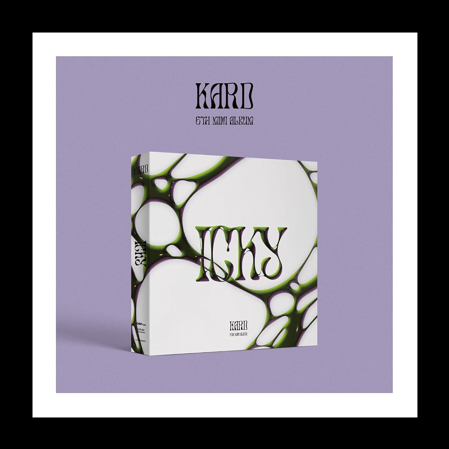 Amazon.com: KARD ICKY 6th Mini Album Contents+POB+Tracking Sealed (SET ...