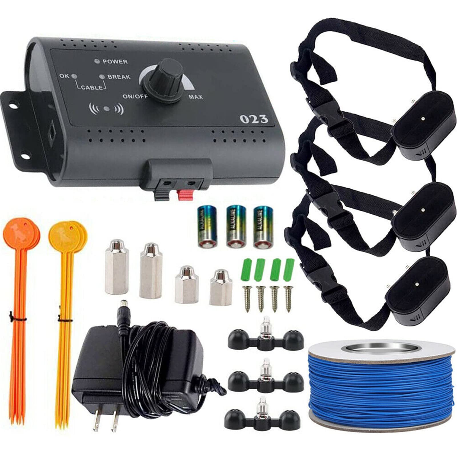 Amazon.com: Electric Dog Fence, In-ground/Aboveground Dog Fence System ...