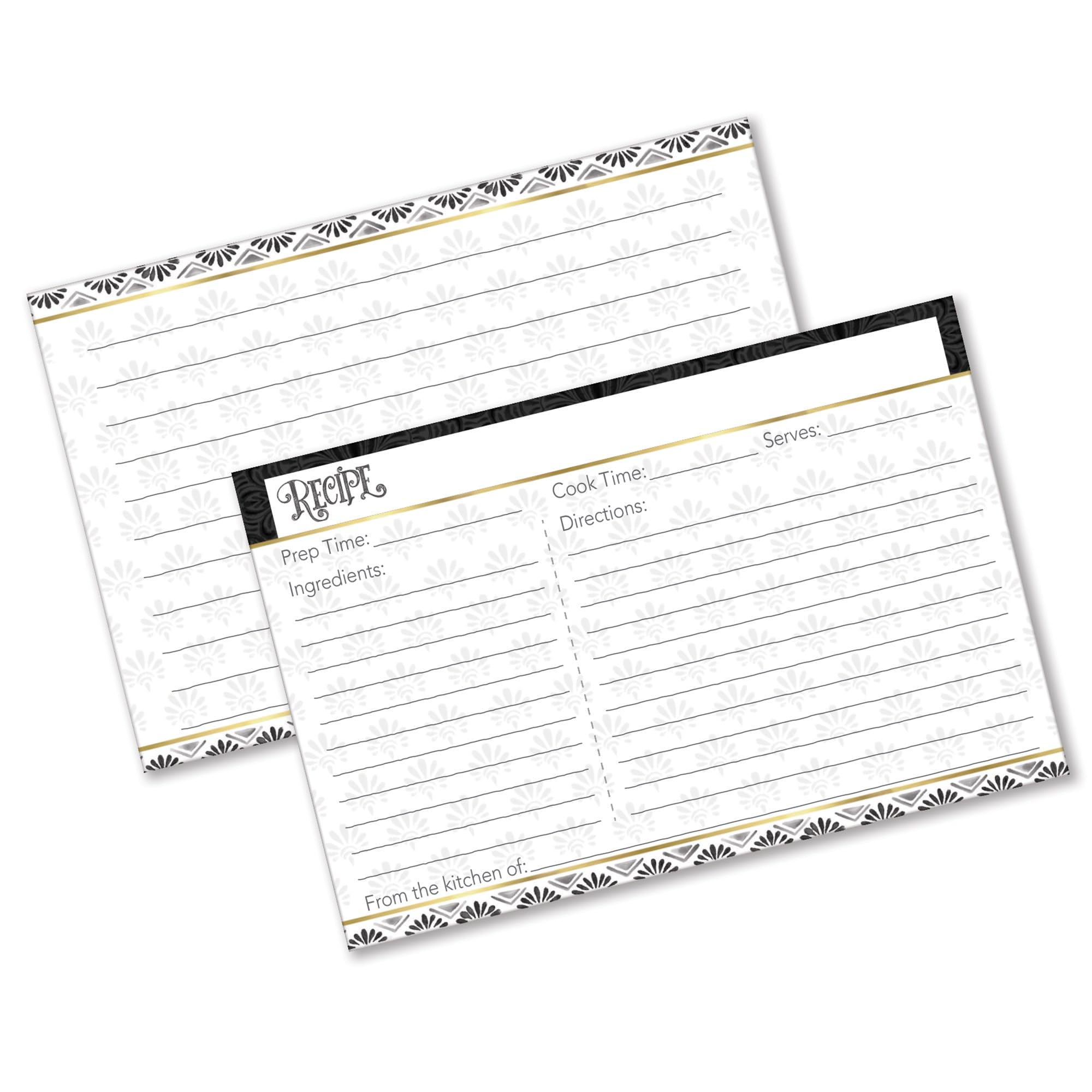 Amazon.com: LANG Kitchen Memories 4x6 Recipe Cards (2015116) : Home ...