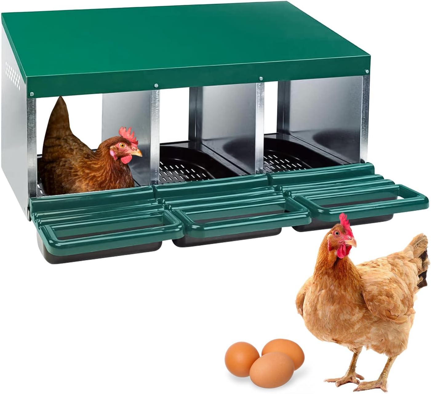 Amazon.com: CHIKENCOOP Chicken Nesting Boxes for Laying Eggs，Nesting ...