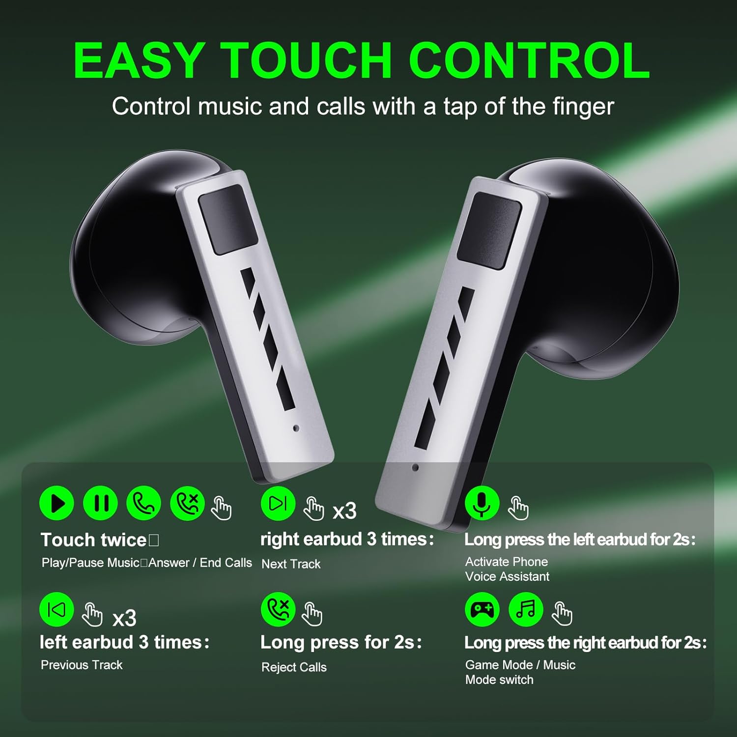 Black Shark T11 Wireless Earbuds User Manual