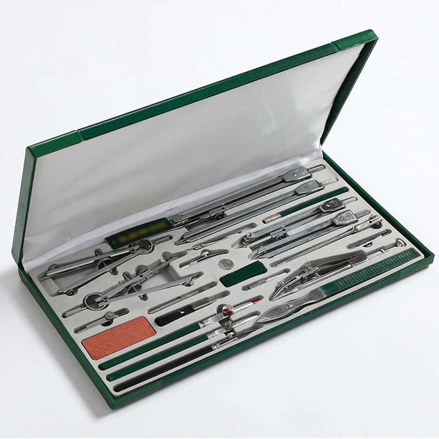 MITLOW 23pcs Professional Geometry Set, Math Compass Tool Set, Metal ...