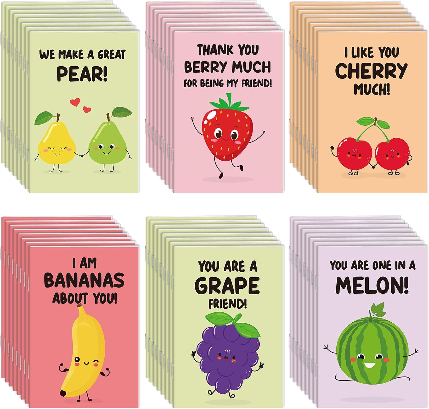 Amazon.com : Jetec 48 Pcs Mini Notebook Bulk Portable Notebook Journal ...