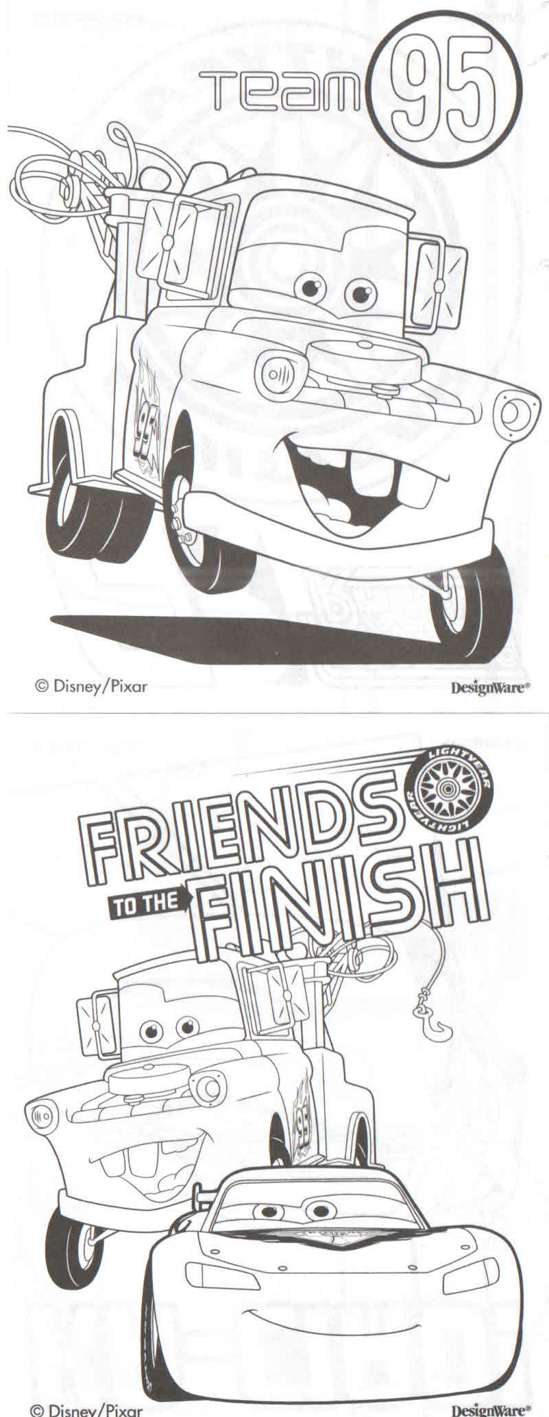 Disney Cars Coloring Pages Cartoon Coloring Pages