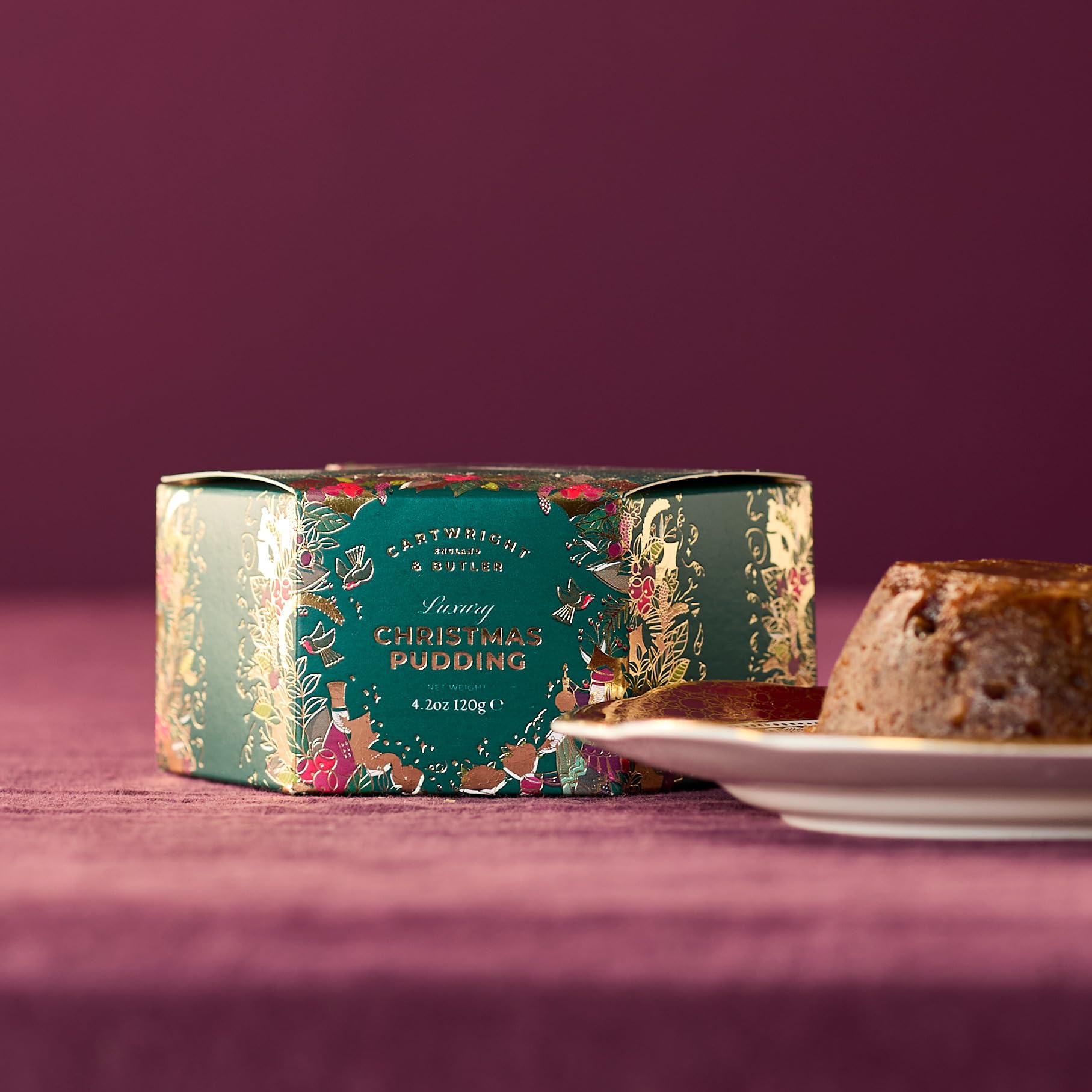 Cartwright & Butler | Merry Christmas Pudding in Carton 120g : Amazon ...