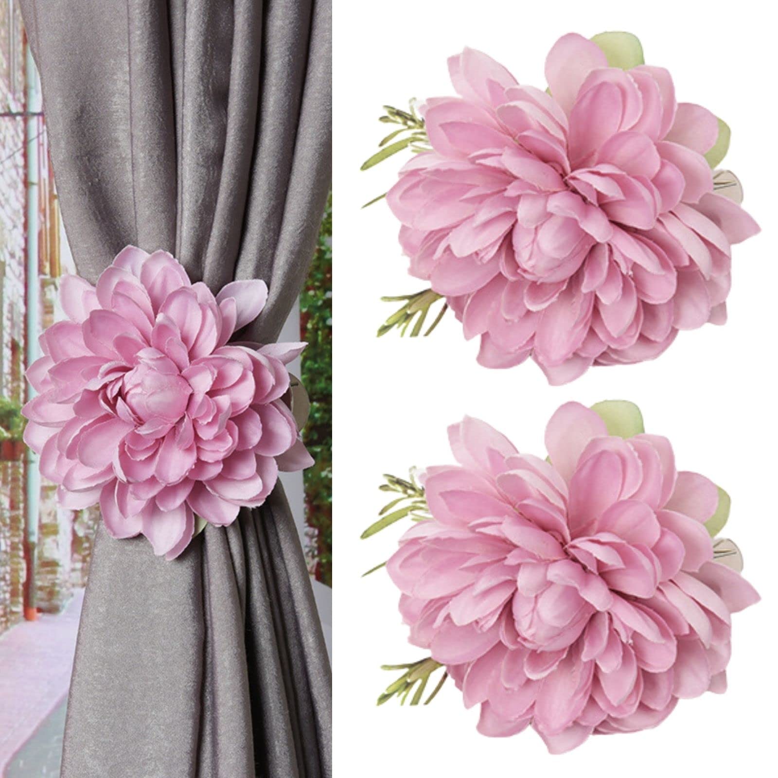 Tie Backs For Curtains Champagne Velvet Curtains Rose Flower Curtain ...