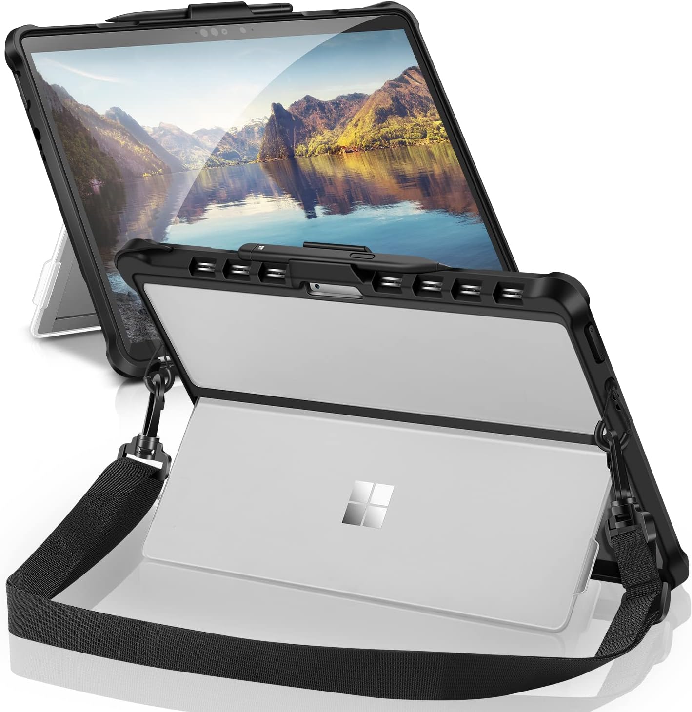 Amazon.com: Youtec Microsoft Surface Pro 8 (2021) Case,with Hand Strap ...