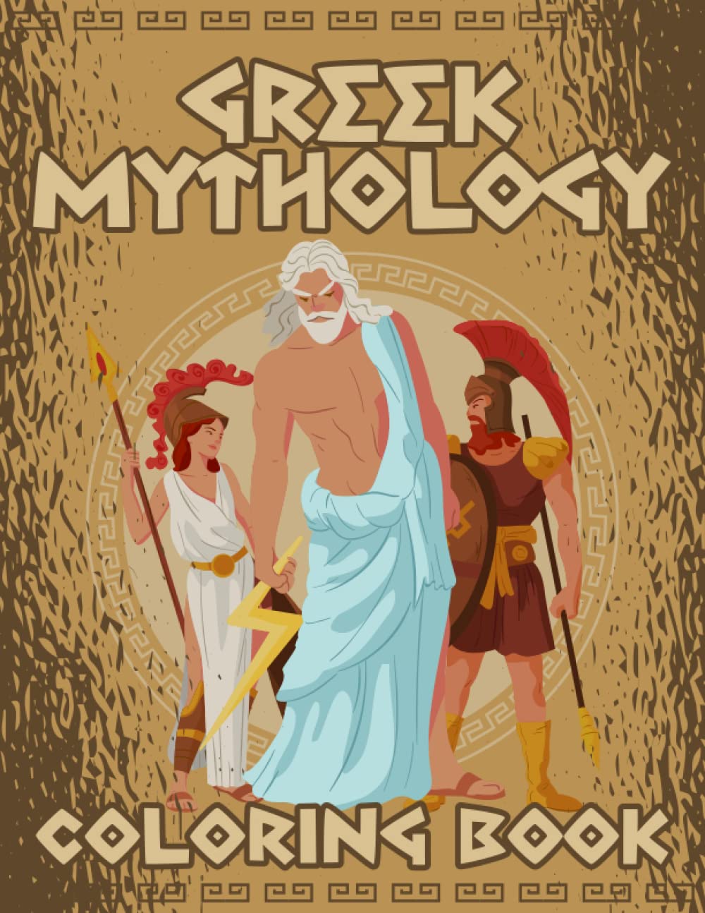 Buy Greek Mythology Coloring Book: An Adult and teenager Coloring Book ...