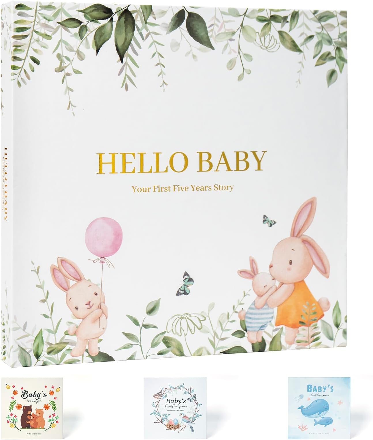 Amazon.com: Keepsake Baby Memory Book for Boys & Girls – Timeless First ...
