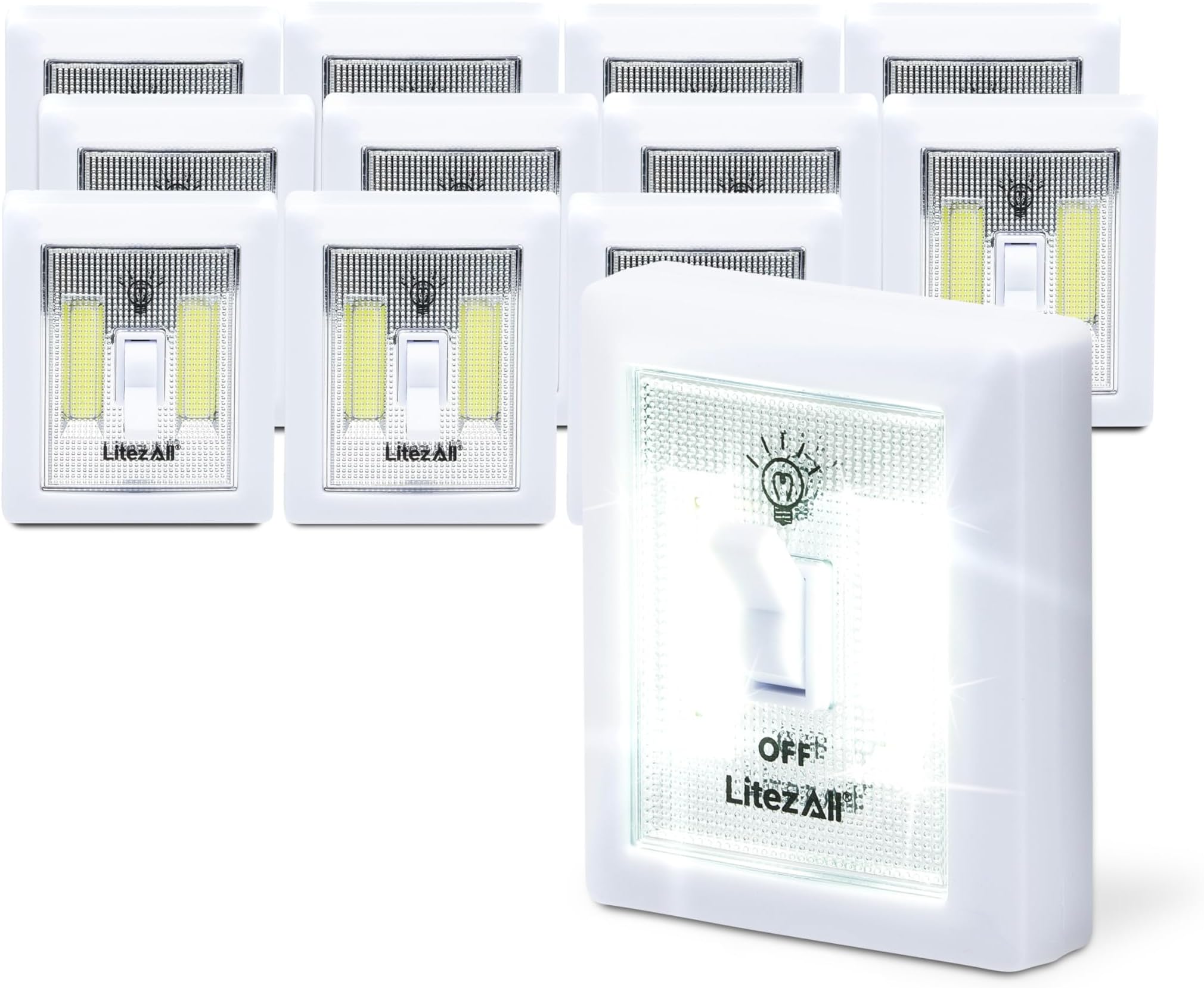 New Hope Store COB LED Night Light, Battery Operated Cordless Light ...