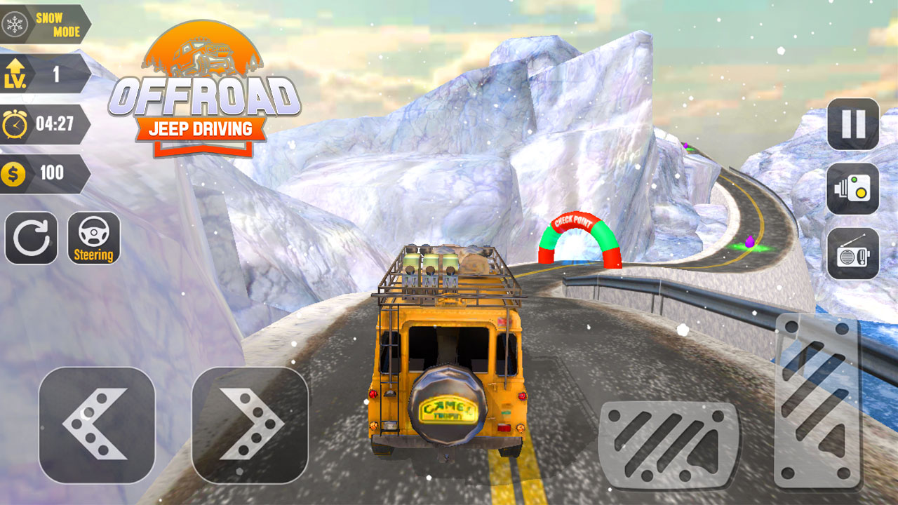 Off Road 4x4 Driving Simulator : Real Jeep Game 3D - Offroad Car ...