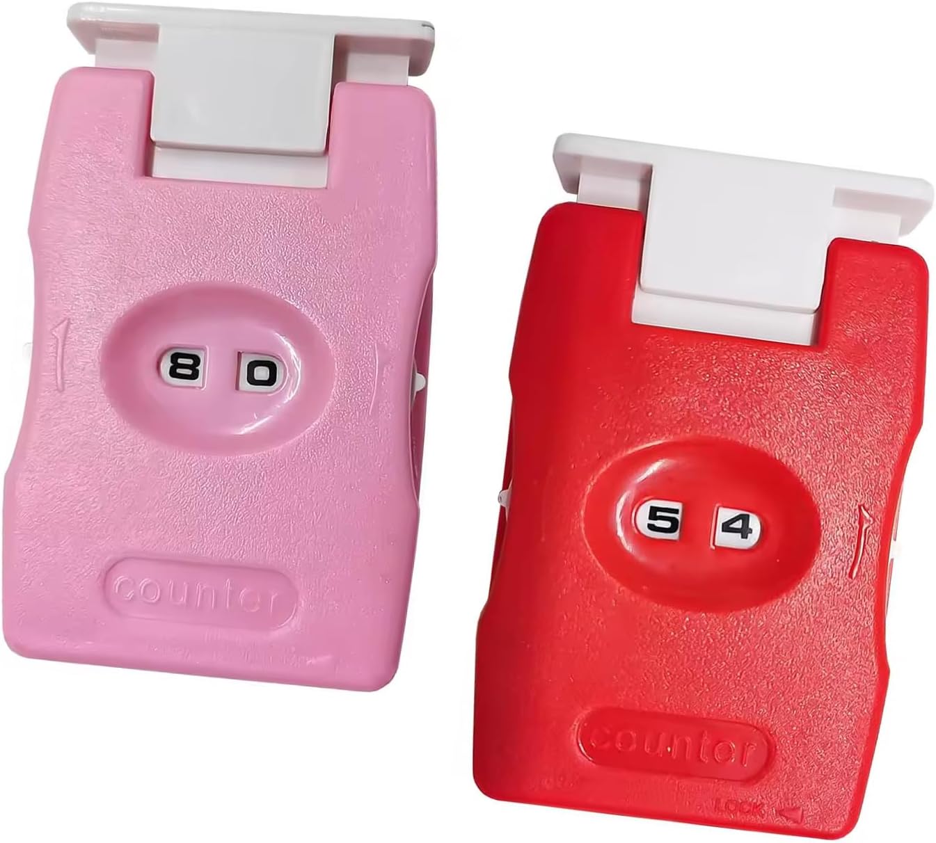 Amazon.com: 2 Pcs Knitting Counter, Knitting Stitch Counter Stitch ...