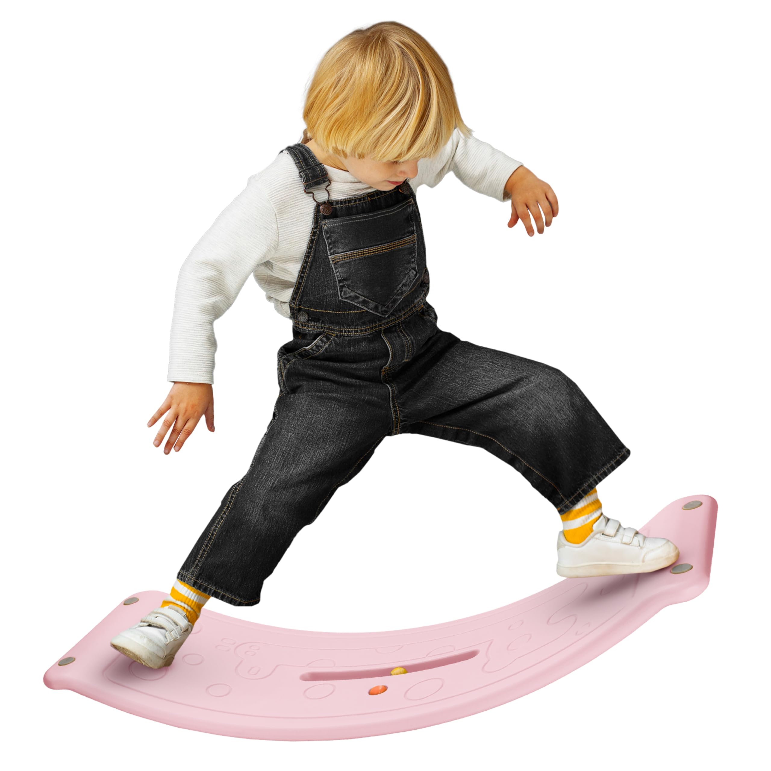 Amazon.com : Dazmers Balance Board - Plastic Wobble Board with Two ...
