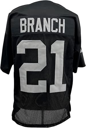 Amazon.com: Cliff Branch Jersey Black Oakland | Unisex Adult Sizes S ...