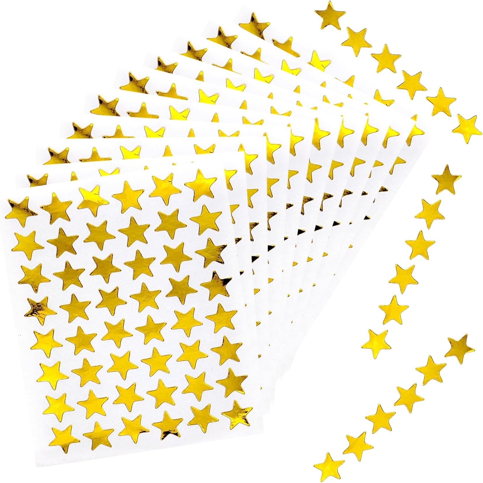 Amazon.com : 3000 Pack, Gold Star Stickers for Reward - 0.6" Diameter ...