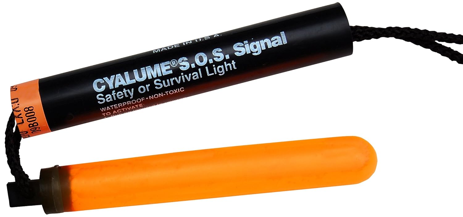 Amazon.co.jp: Cyalume ChemLight Military Grade SOS Signal Light ...