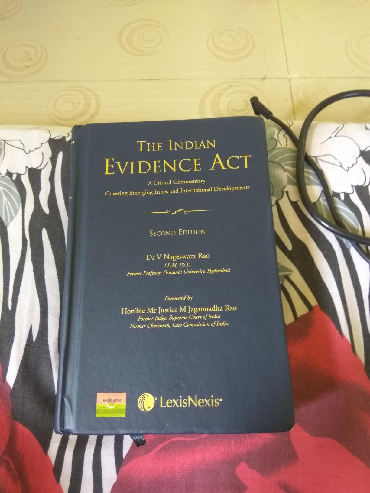 Amazon.in: Buy The Indian Evidence Act Book Online at Low Prices in ...