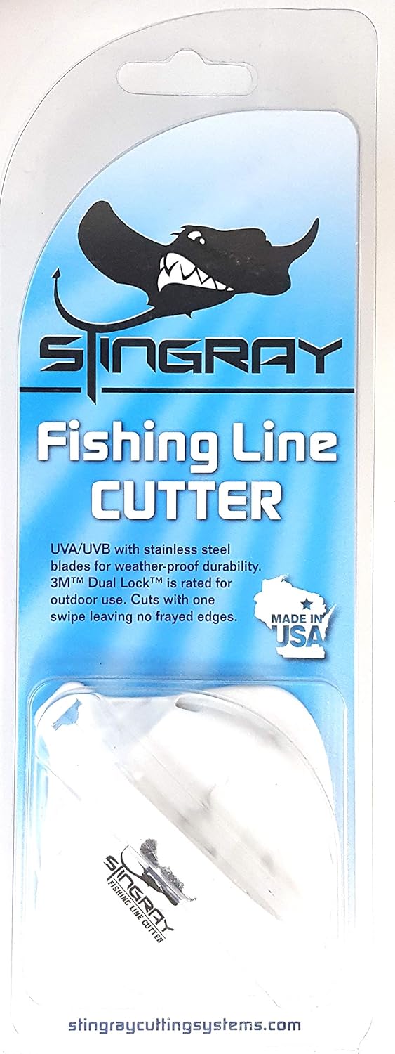 Amazon.com : Stingray Fishing Braid and Mono Line Cutter White Gray ...