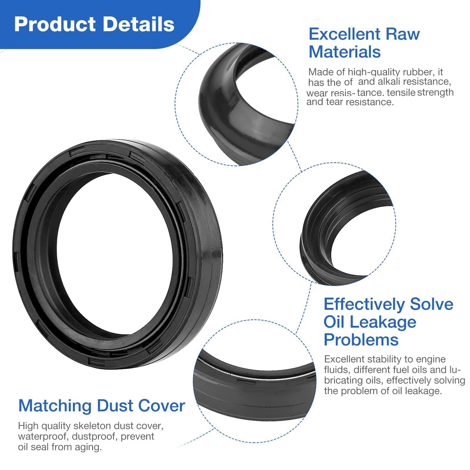 Motorcycle Fork Seals Fork & Dust Seal Kit For Buell XB Series ...