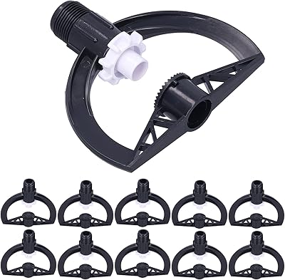 Amazon.com : 10-Pack Orbit 37321 1/2" MPT x 18" Multi-Flex Sprinkler ...
