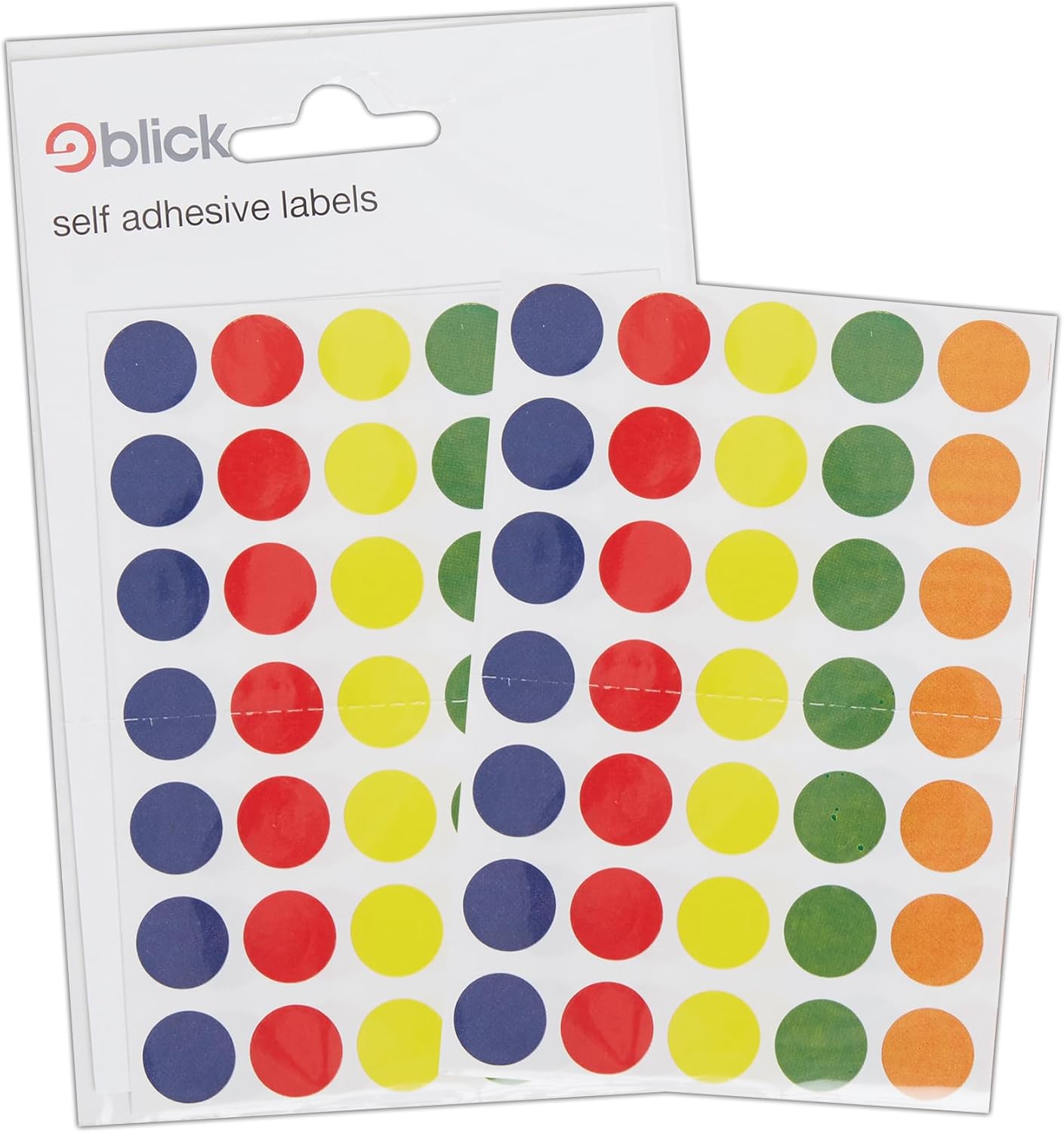 Amazon.com: Blick Labels, Multi, 8mm : Office Products