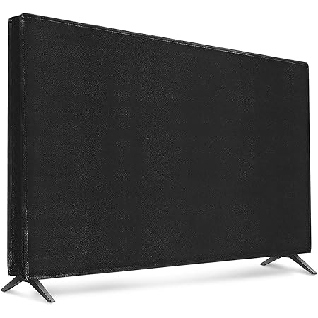 Amazon.com: kwmobile Dust Cover for 32" TV - Fabric TV Display ...