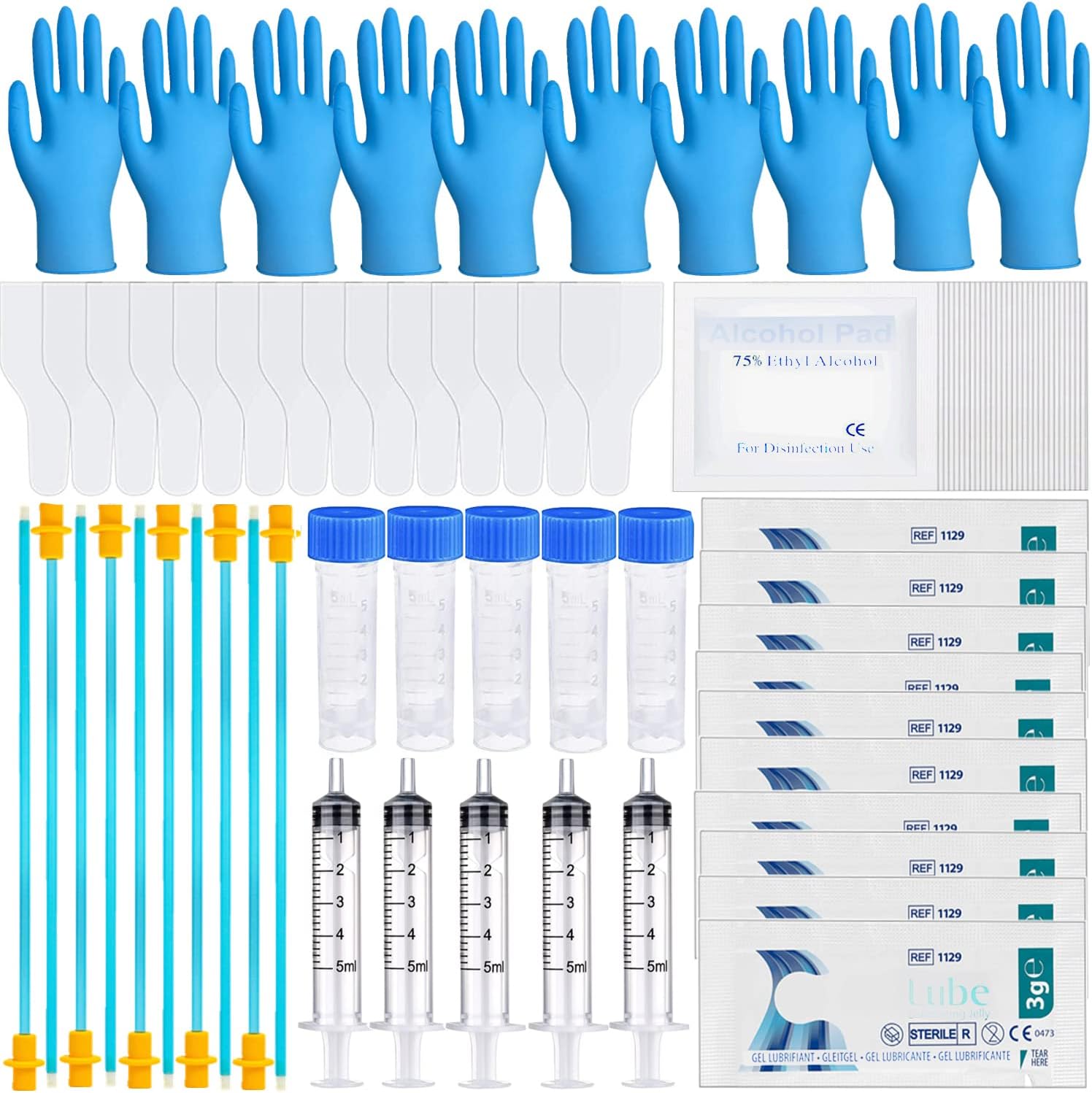 Amazon.com : Treelery Lee 10 Set Dog AI kit, AI Artificial Insemination ...