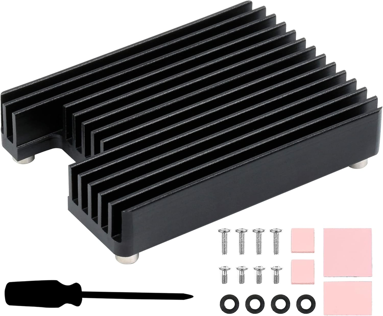 Aluminum Heatsink for Raspberry Pi Compute Module 4, with Antenna Notch ...