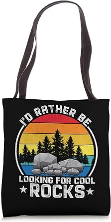 Amazon.com: Rock Collecting Rock Collector Geology Geologist Tote Bag ...