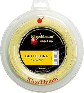 Amazon.com : Kirschbaum Unisex's Gut Feeling String Reel-Off-White, 1.25 mm : Sports & Outdoors