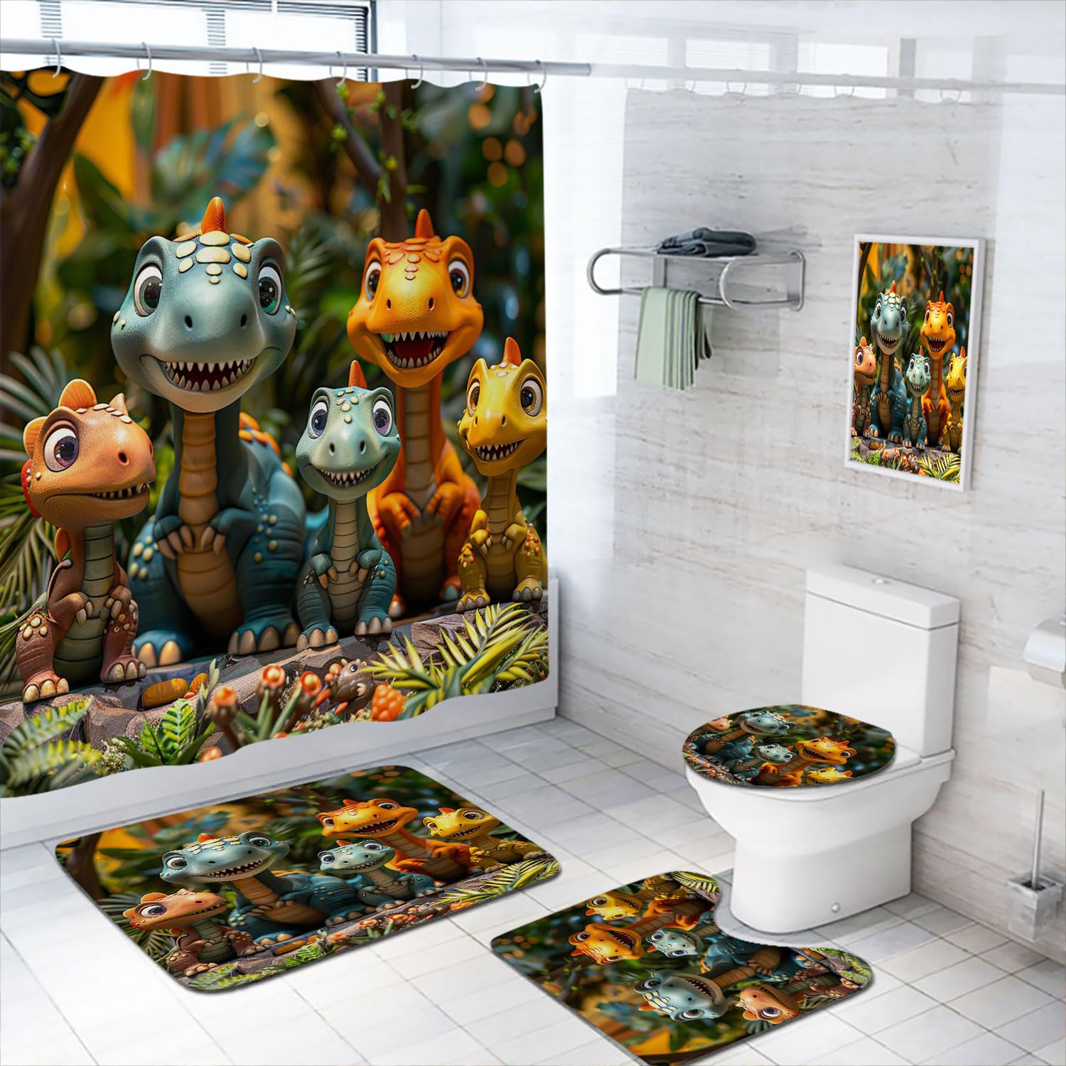 Dinosaur Themed Bathroom