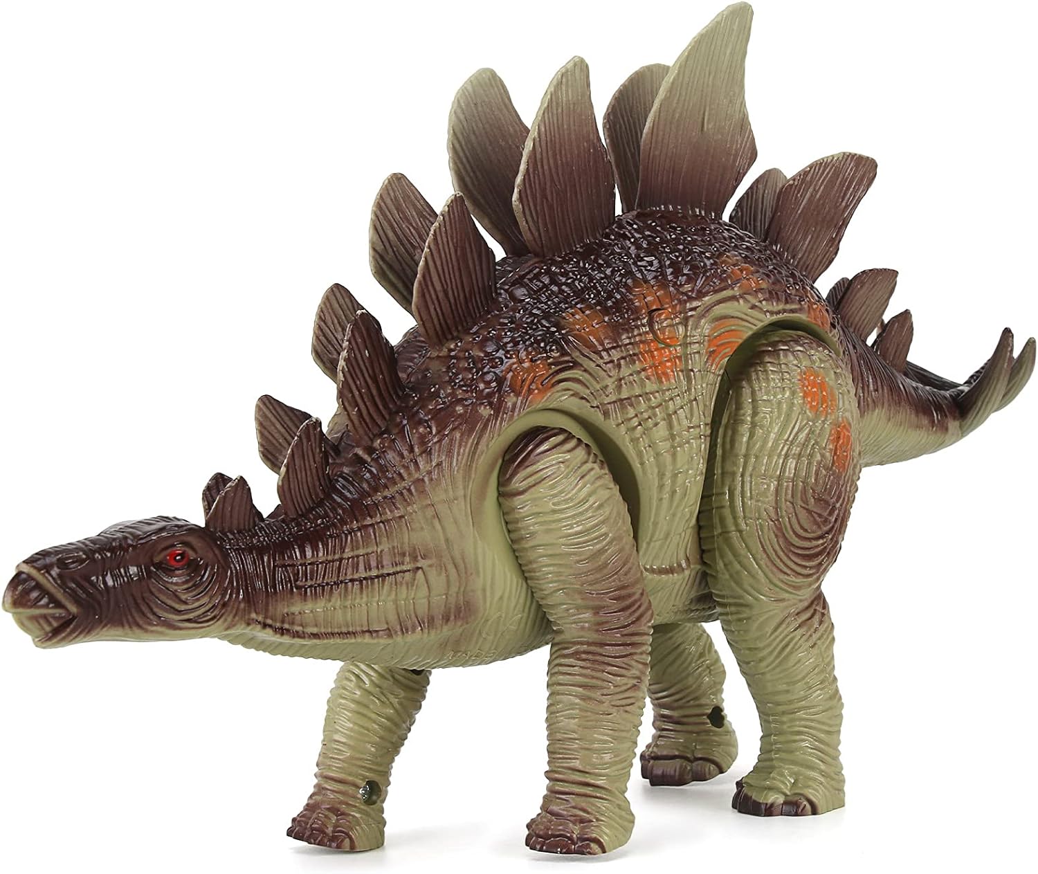 Amazon.com: Walking Stegosaurus Electronic Dinosaur Toy Figure with ...